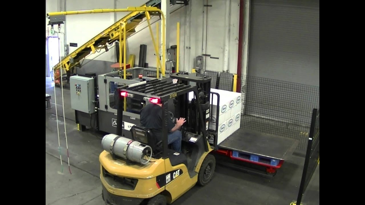 Load Transfer Station with Pallet Cart (LTS-C) Transferring Pallet Load ...