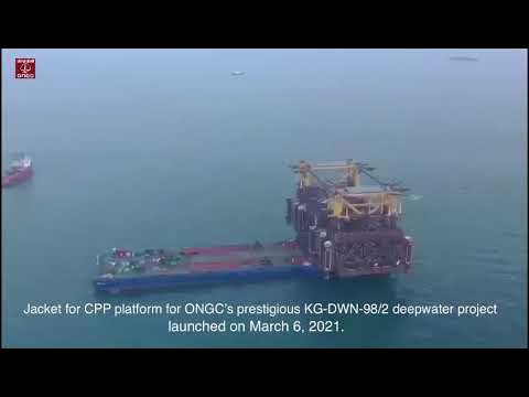 Jacket of CPP platform for prestigious KG-DWN-98/2 - YouTube