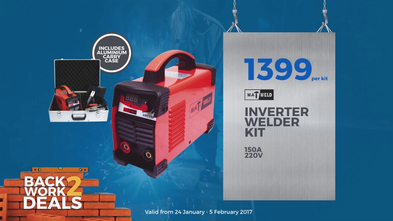 Matweld Inverter Special at Mica Hardware - YouTube
