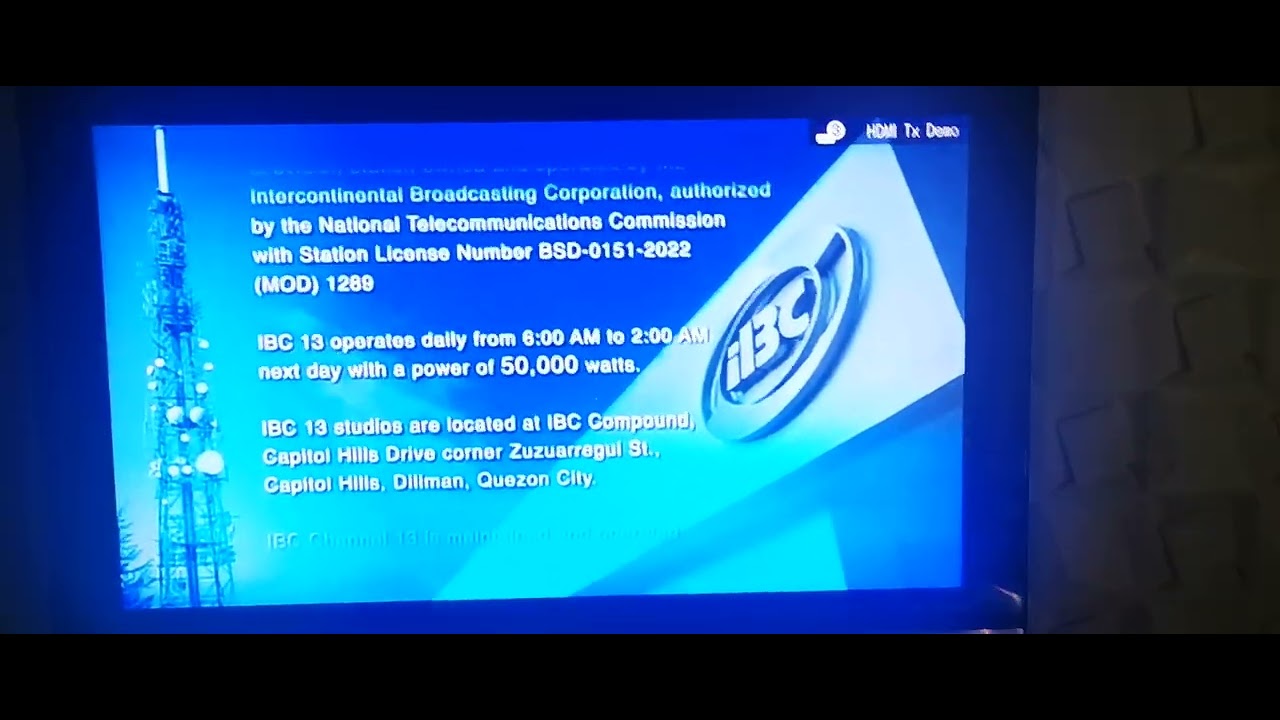 IBC 13 Sign ON January 8, 2023 - YouTube