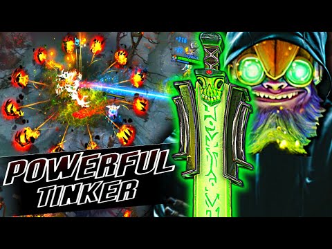 POWERFUL TINKER COMBO E-BLADE DAGON ONE TAP DELETE | DOTA 2 TINKER ...