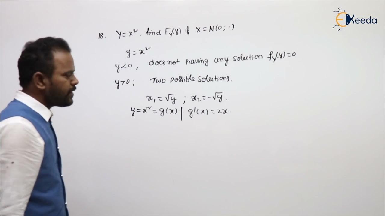 Gaussian Distribution Problem Solving In GATE Communications - YouTube