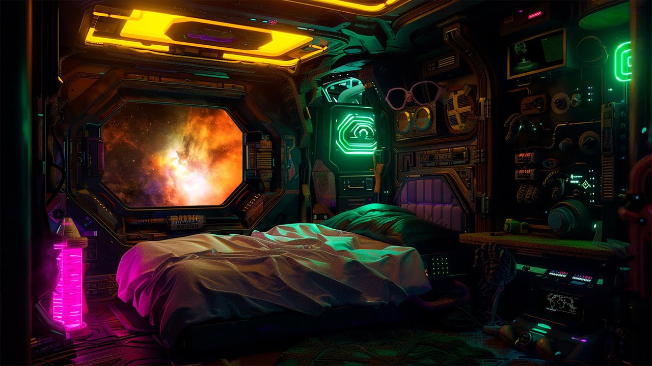 Eternal Space Odyssey | Spectrum SpaceShip White Noise | Deep Sleep in ...