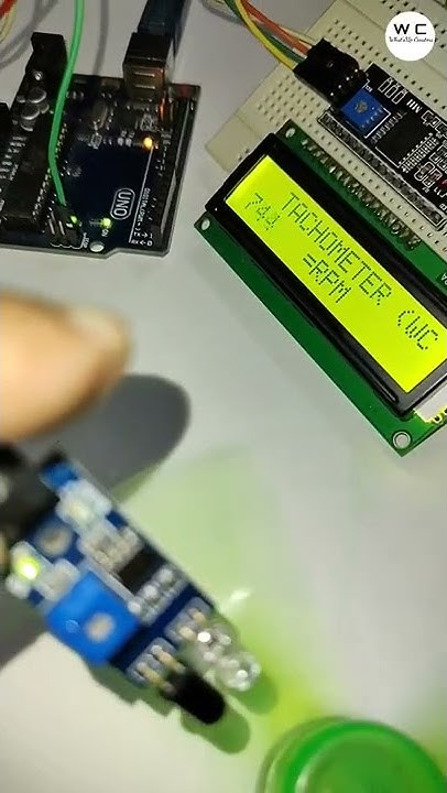 How To Make Tachometer Using Arduino Uno Tachometer Arduino Shorts Diy Youtube