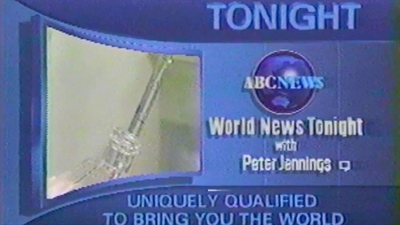 ABC World News Tonight with Peter Jennings Preview Commercial ... July ...