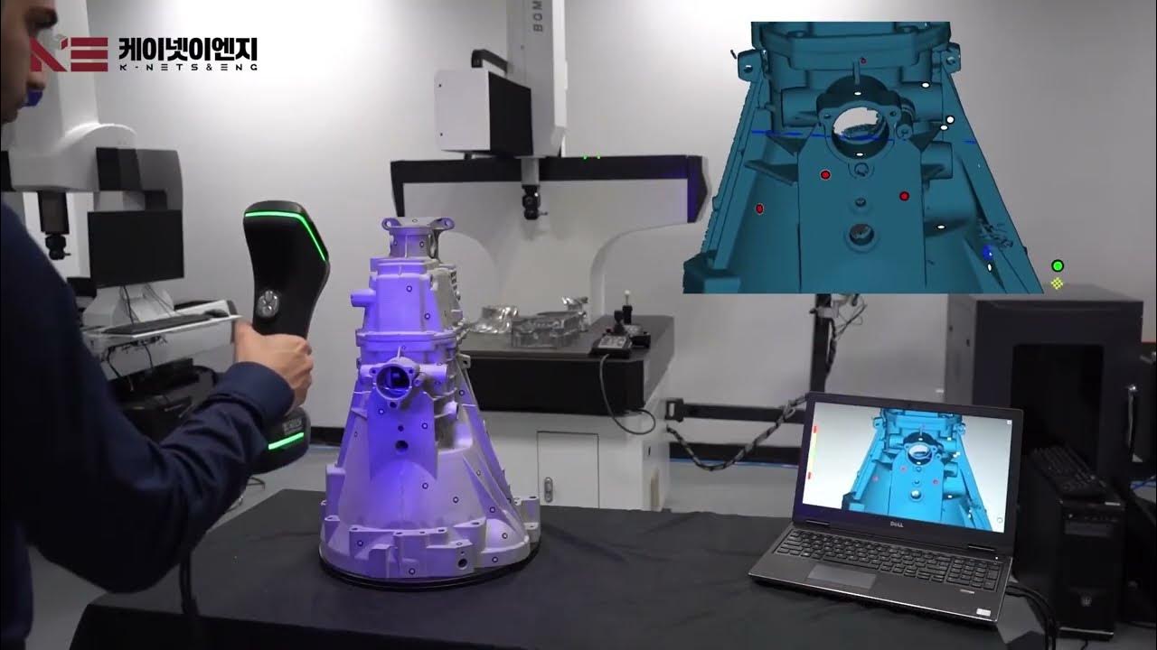 Introduce 'KSCAN-MAGIC' 3D scanner - YouTube