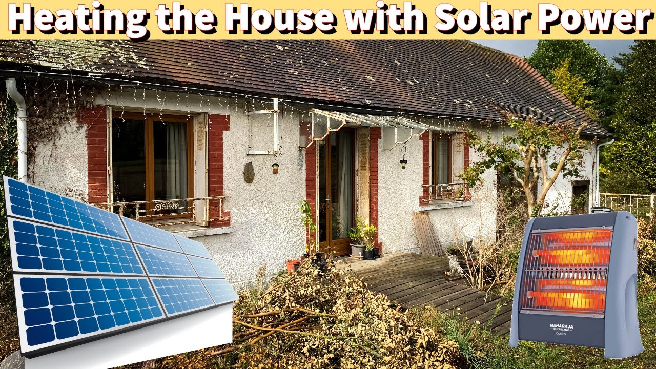 Heating the House with Solar Power - YouTube