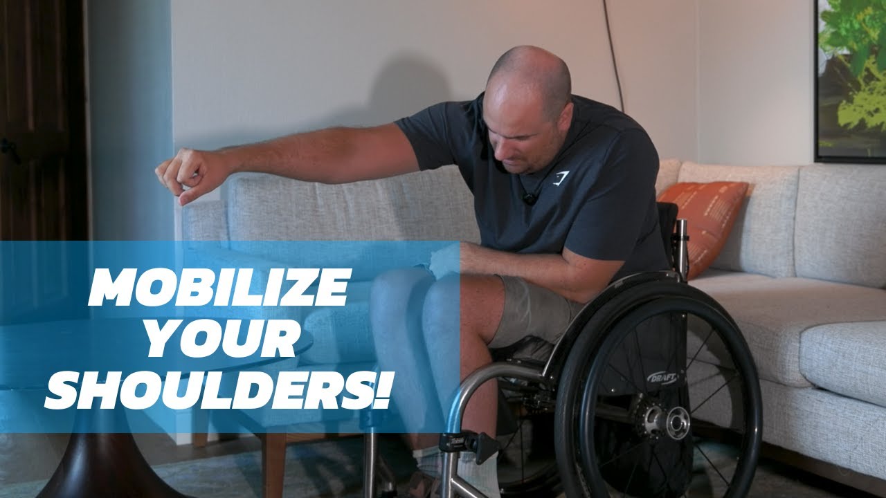 15 Min Wheelchair Shoulder Mobility Routine - YouTube