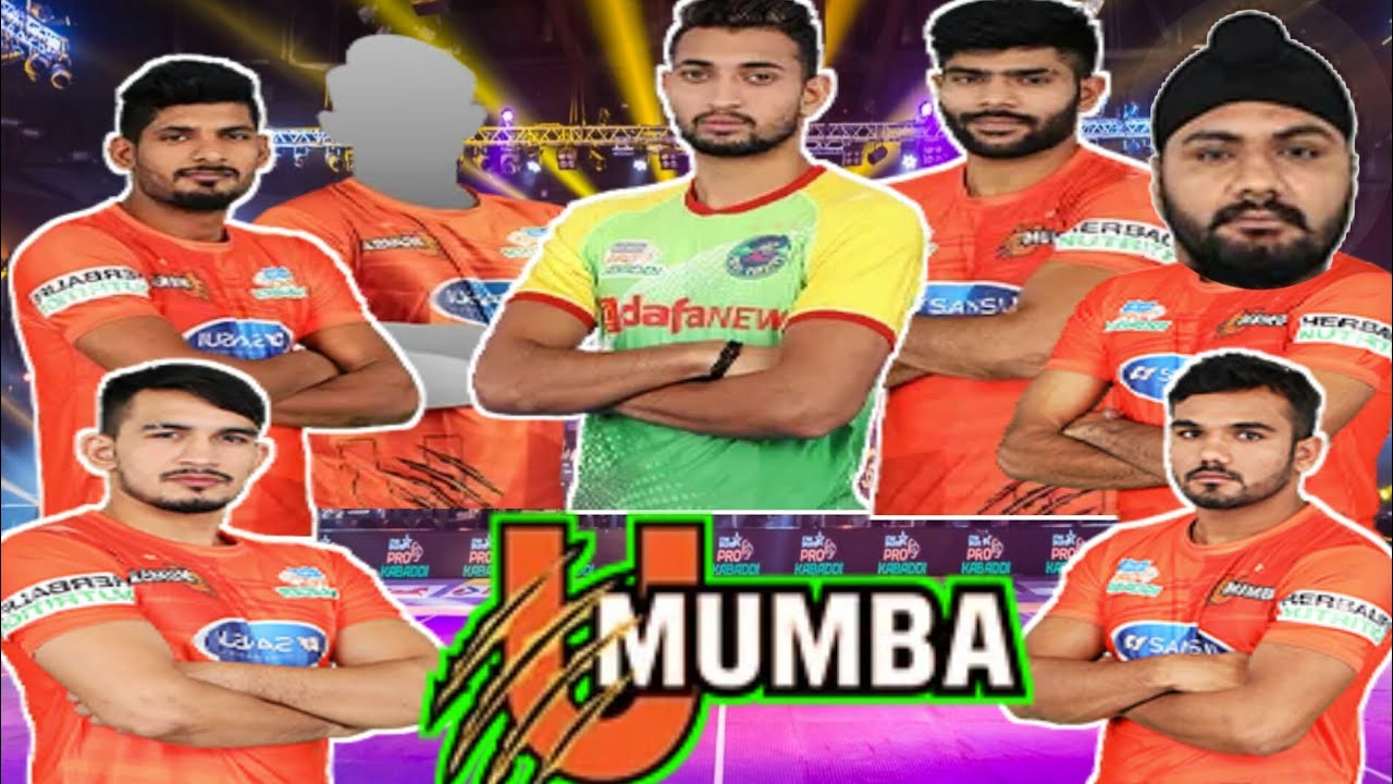 U Mumba Starting 7 2022 | Pro Kabaddi Season 9 U Mumba | U Mumba ...