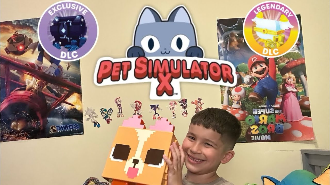 Opening the Pet Simulator X Pixel Corgi Collection Bundle - YouTube