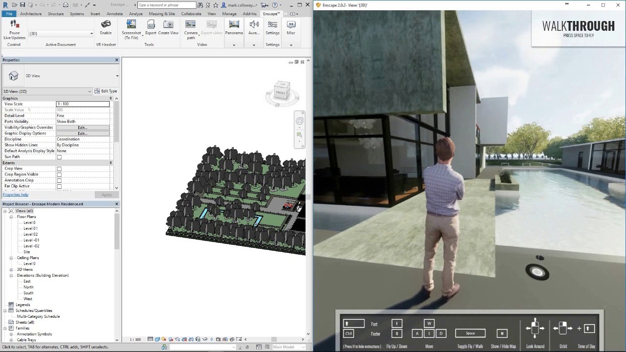 Enscape - How to view your Revit Project in VR on your Phone - YouTube