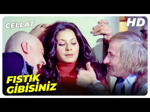 Cellat - Sarı Hasan, Filiz ve Sevgi'yi Köşeye Sıkıştırdı! | Eski Türk Filmi
