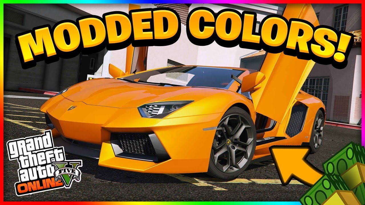 Top 5 BEST Modded Crew Colors In GTA 5 Online! (RARE & NEON Colors ...