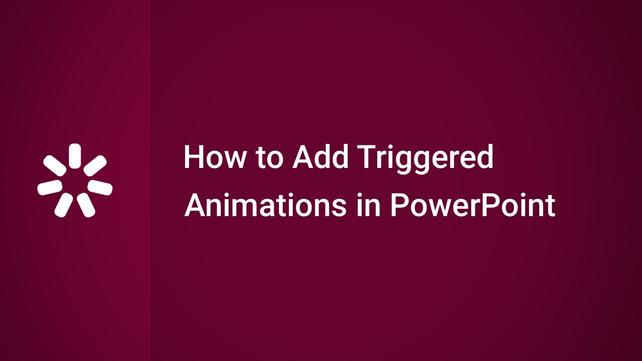 How to Add Triggered Animations in PowerPoint - YouTube