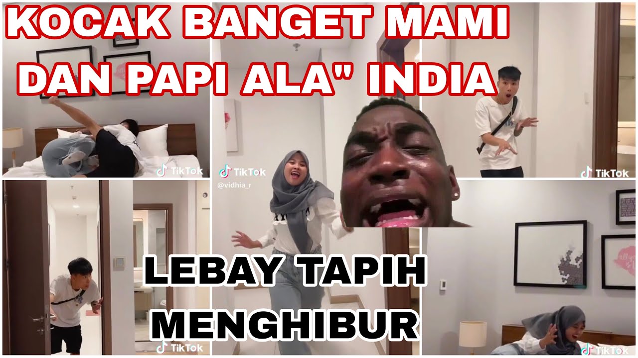 ROMANTISNYA REAKSYEN PAPI DAN MAMI ALA" INDIA..JOMLO DI LARANG NONTON ...
