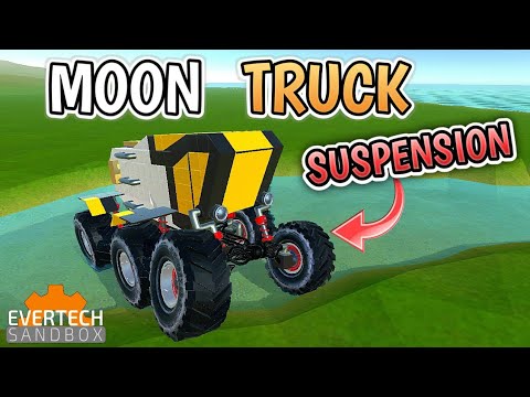 MOON TRUCK CON SUSPENSION EN EVERTECH SANDBOX | TUTORIAL #195 - YouTube