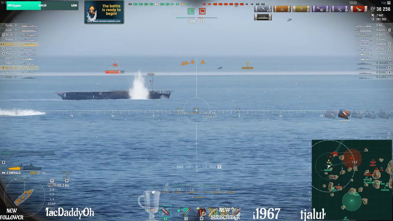 Highlight: HMS Emerald .is She OP ? - YouTube