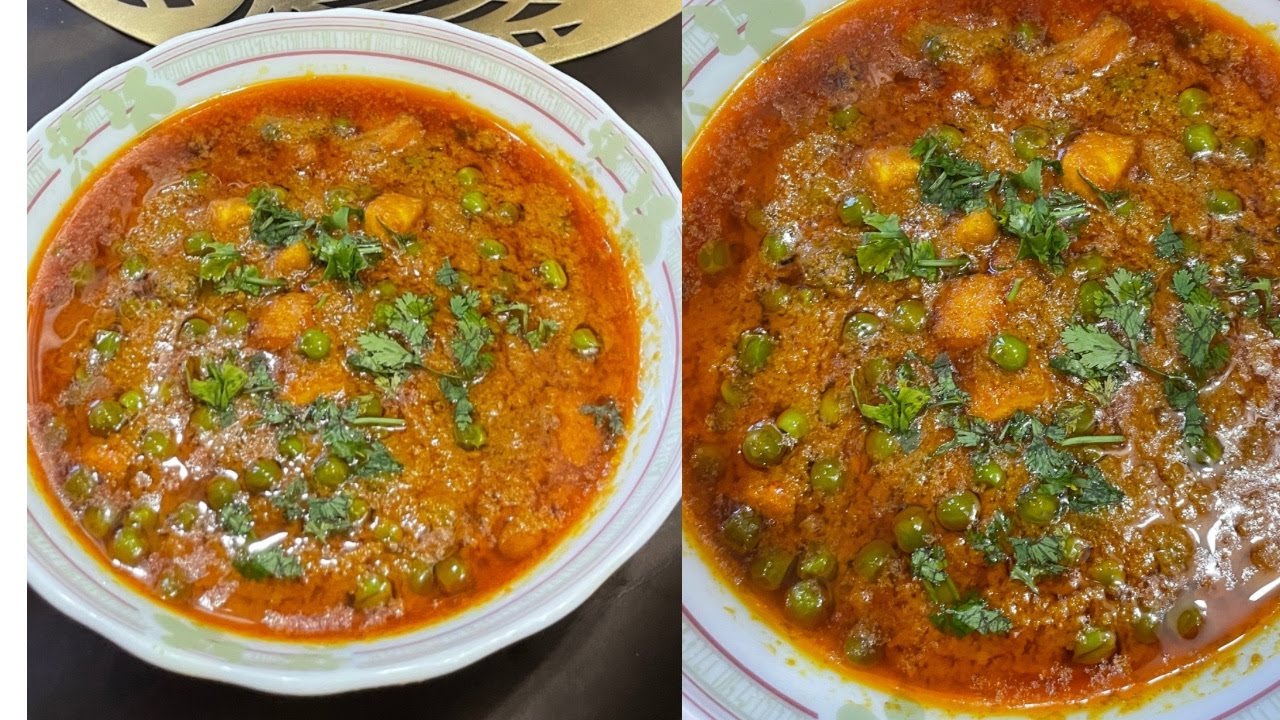 Matar Paneer Recipe | Restaurant Style matar paneer | Easy and Quick ...