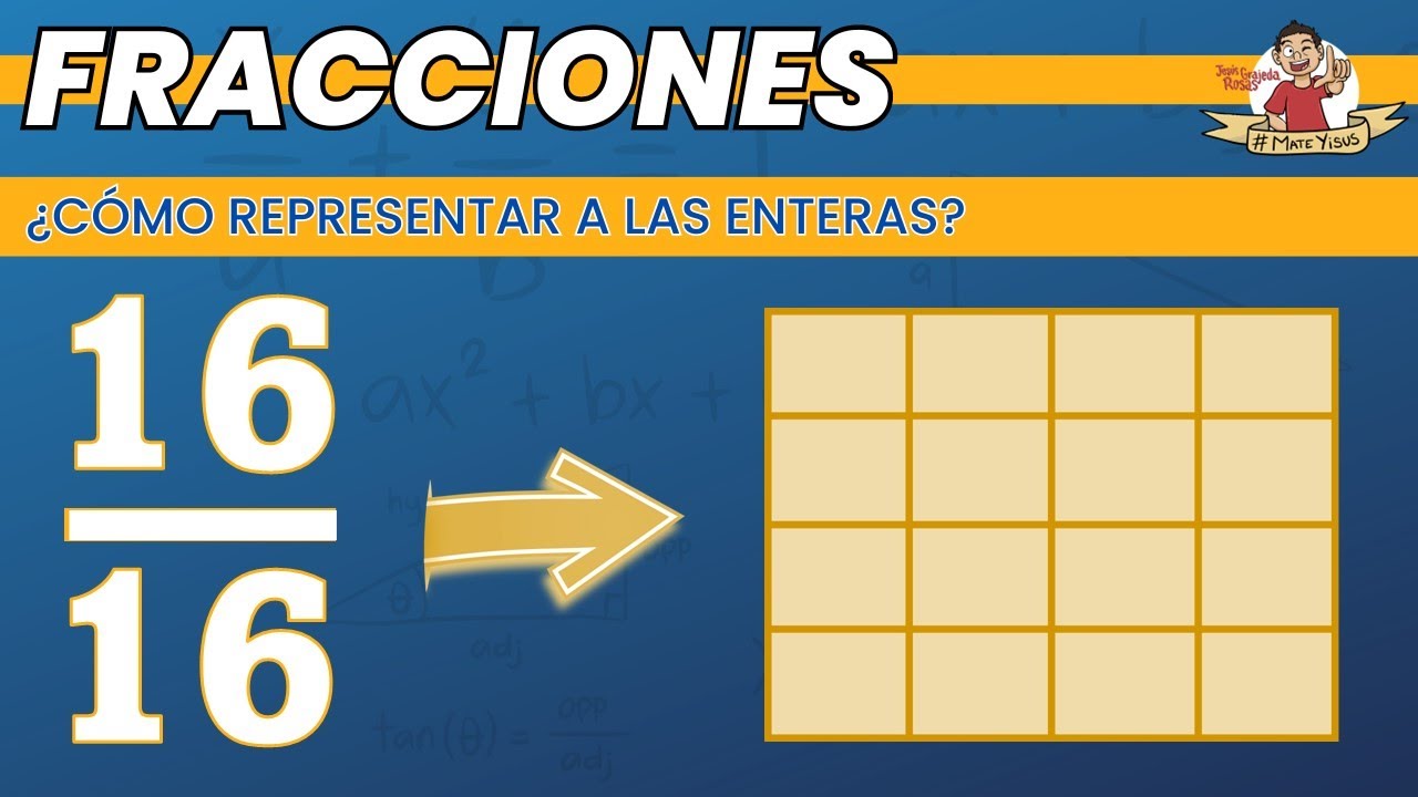 5. REPRESENTAR FRACCIONES ENTERAS | Para principiantes - YouTube