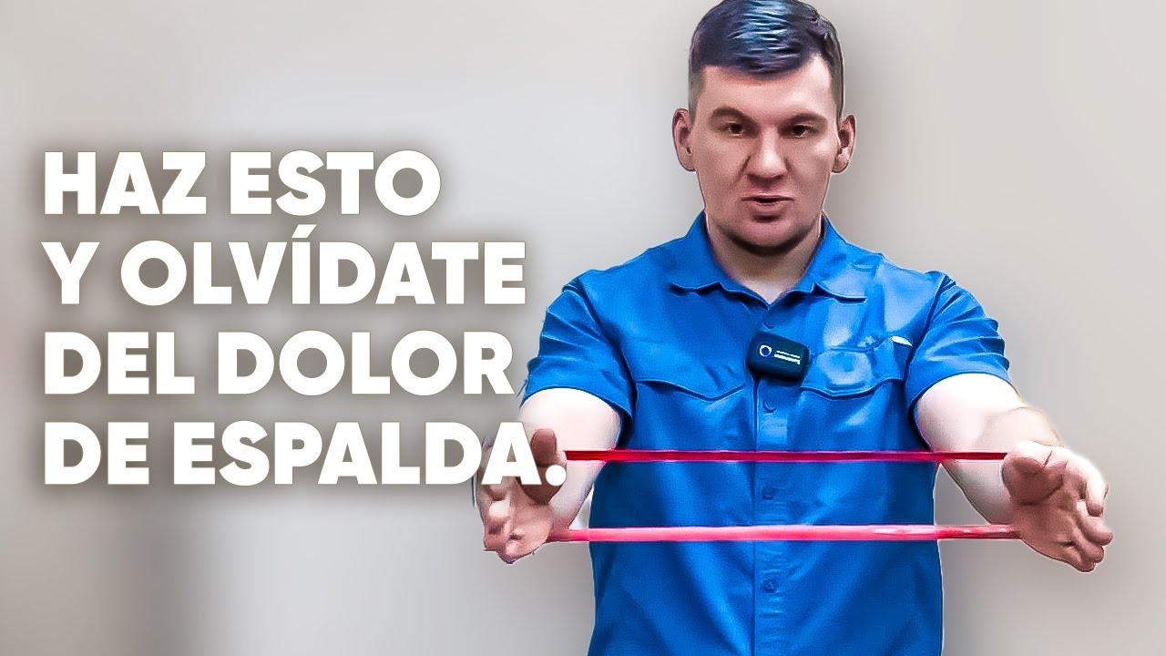 Nunca te dolerá la espalda si intentas este ejercicio una vez. - YouTube