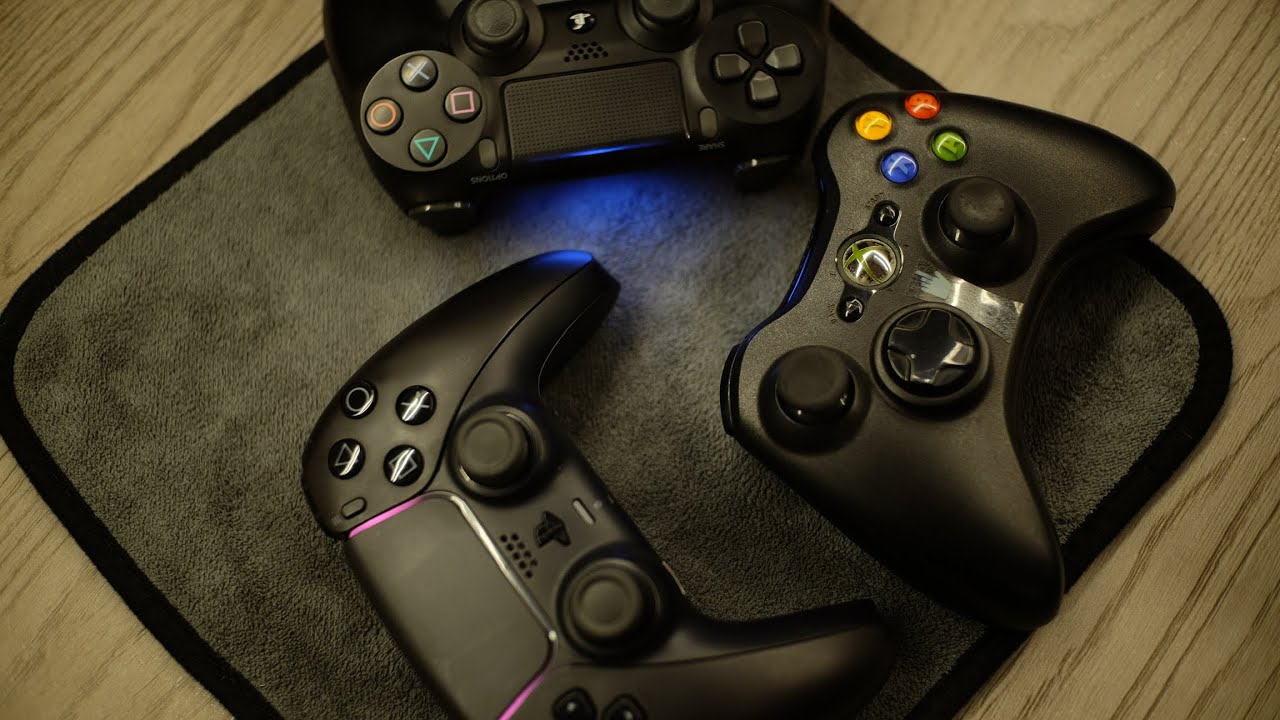 Review một số gamepad PS4, PS5, XBOX… - YouTube
