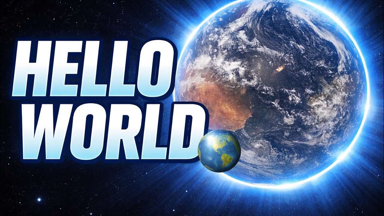 Hello World 🌎 #NASA #HelloWorld #Earth #Space #Motivation #Universe # ...