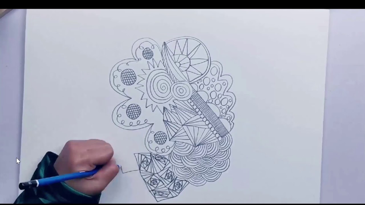 PENDIDIKAN SENI VISUAL - UNSUR SENI GARISAN - YouTube