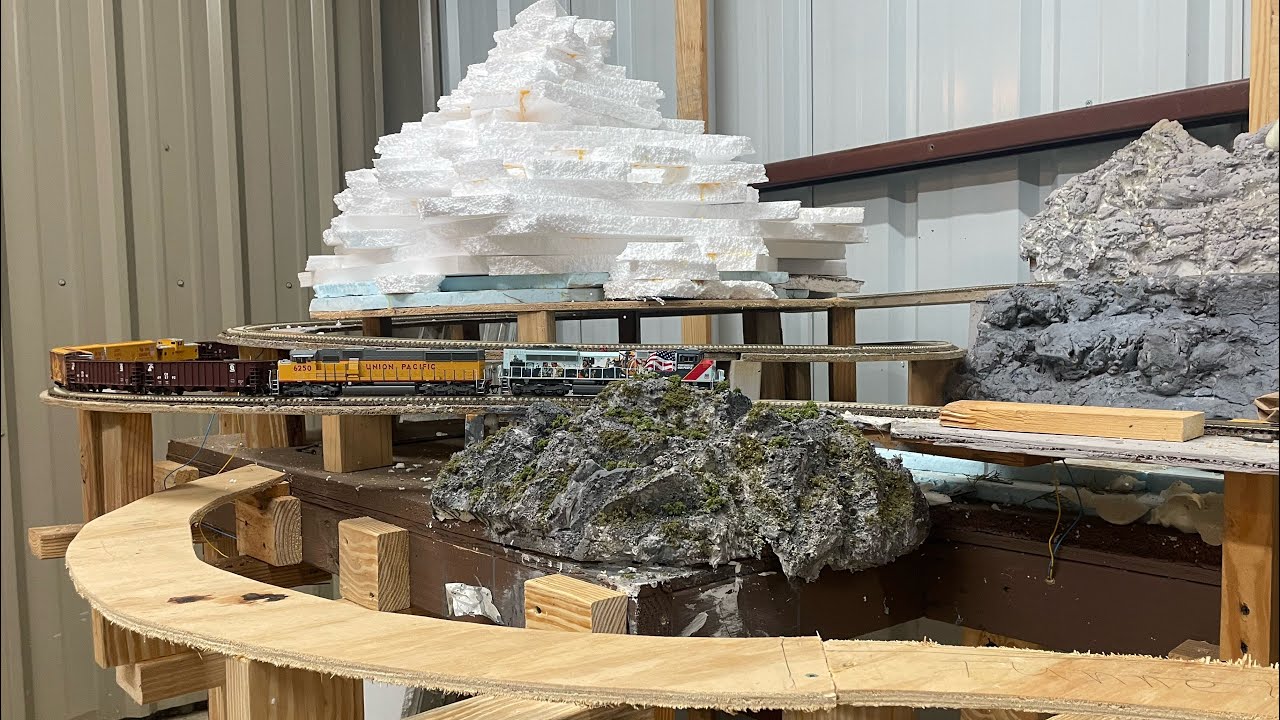Train layout: fun and interesting layout to follow as we progress(New ...
