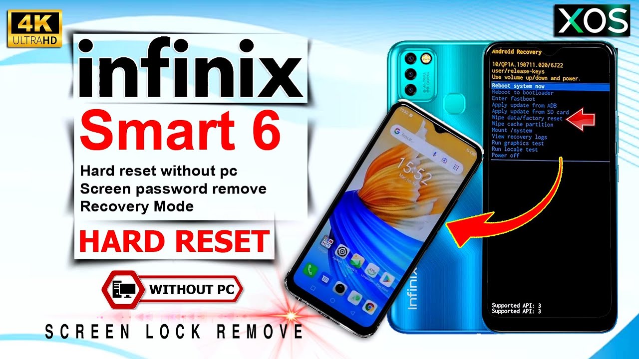 How to Reset Infinix Smart 6 Infinix Smart 6 Hard Reset Kaise Kare ...