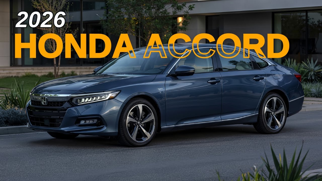 All New 2026 Honda Accord First Look: What’s New This Time? - YouTube