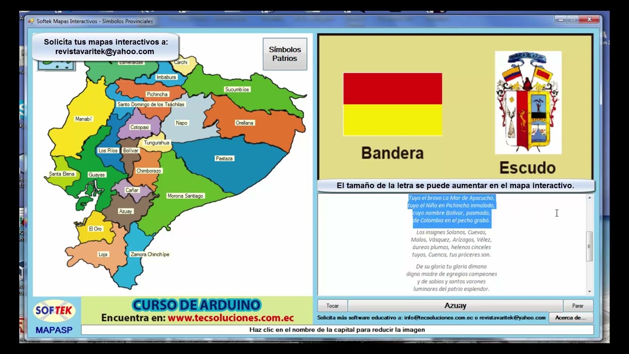 Himno de la Provincia del Azuay - YouTube