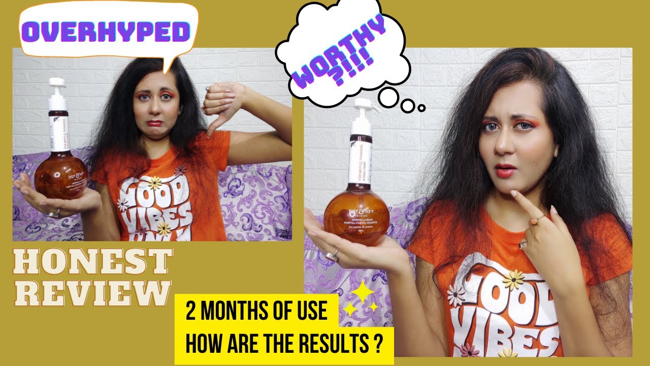Dot & Key Moringa & Argan Hair Fall Control Shampoo Review - YouTube