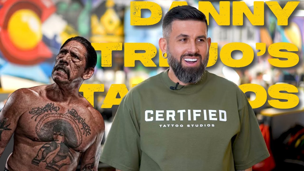 Danny Trejo's Famous Tattoos - YouTube