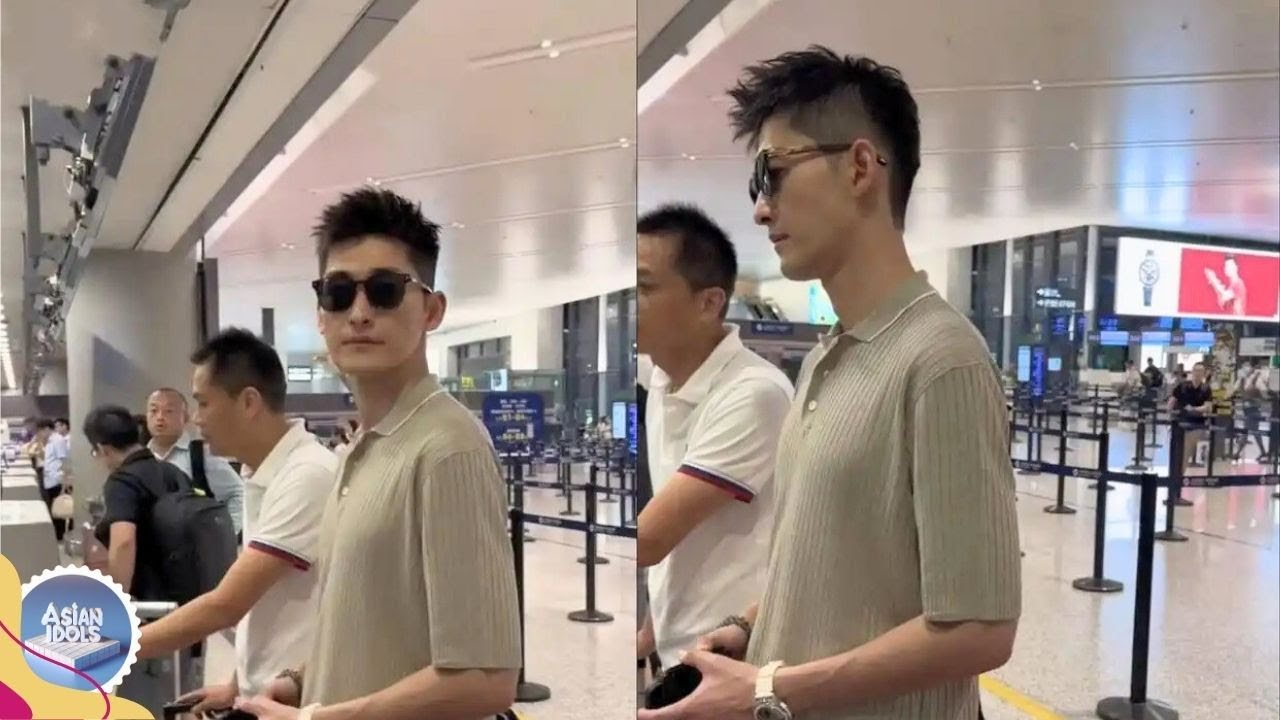 Zhang Han Shocks Fans with New Look! Spotted at Airport Looking ...
