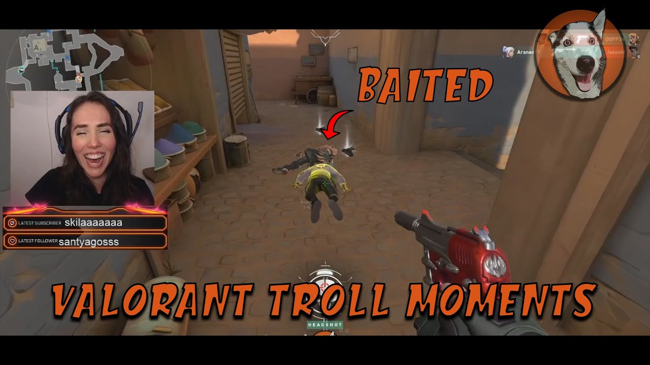 VALORANT funny troll moments - YouTube