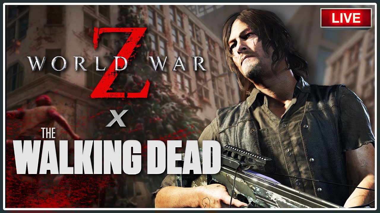 🔴THE WALKING DEAD x WORLD WAR Z | World War Z: The Game LIVE ...