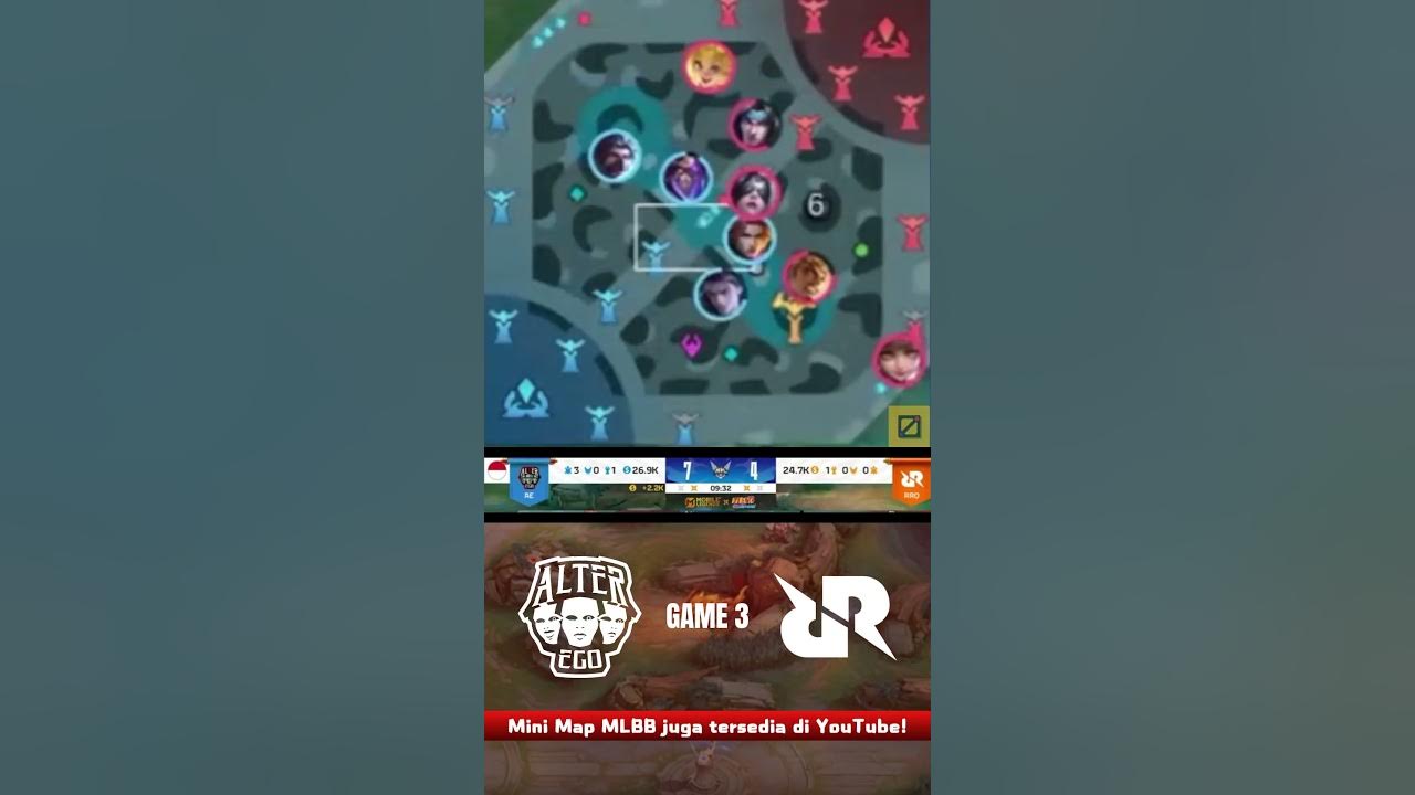 [Mini Map] AE vs RRQ - Game 3 - Week 8 Day 2 - Regular Season - MPL ID S15 - YouTube