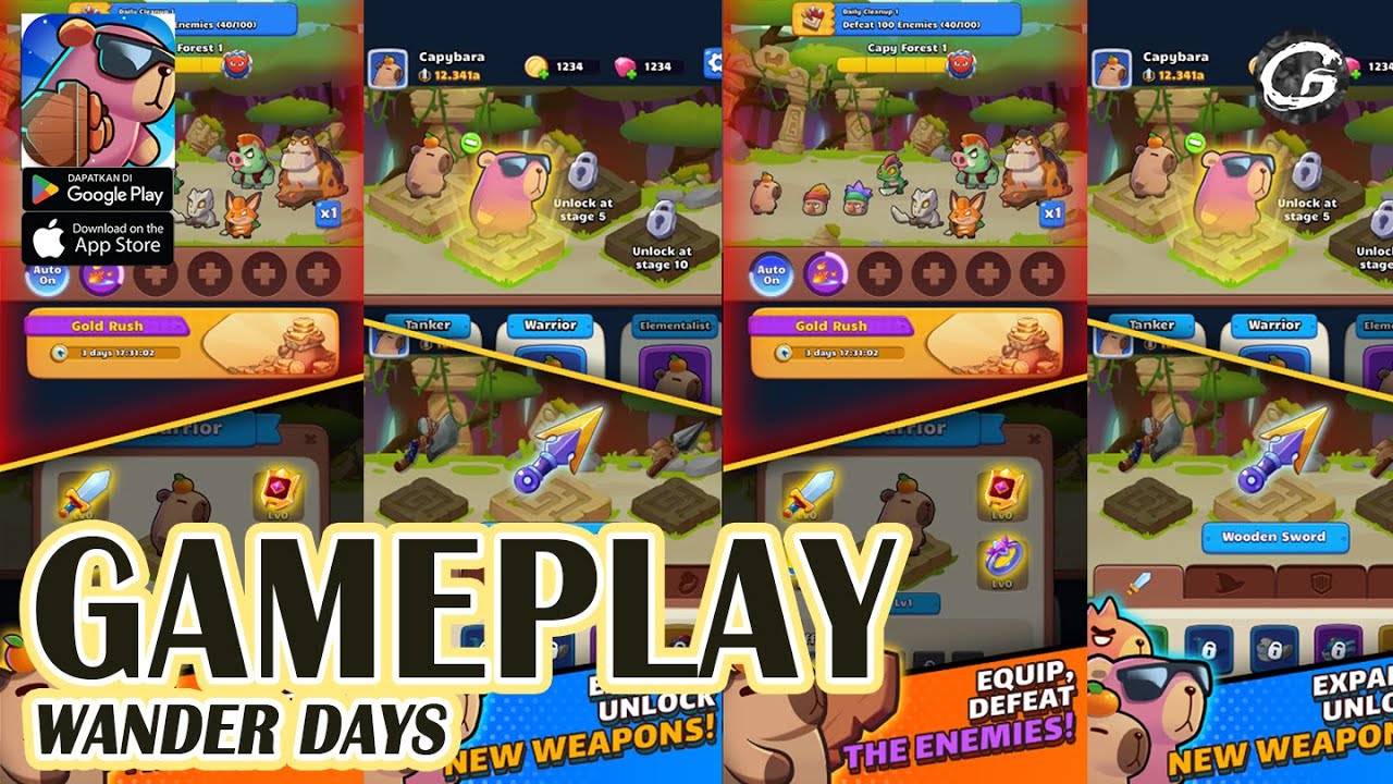 Wander Days Gameplay - Mobile Game (Android) - YouTube