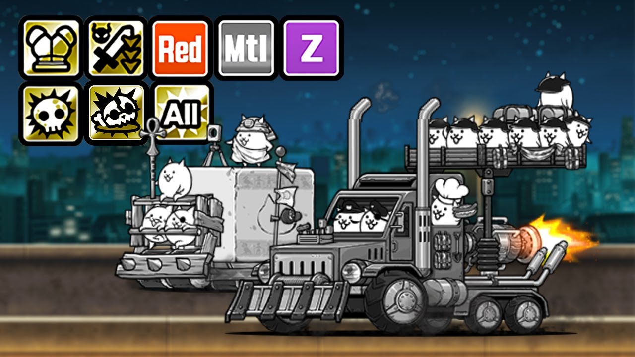 The Battle Cats - Enter Mighty Sphinx Korps / Attack Battalion Convoys ...