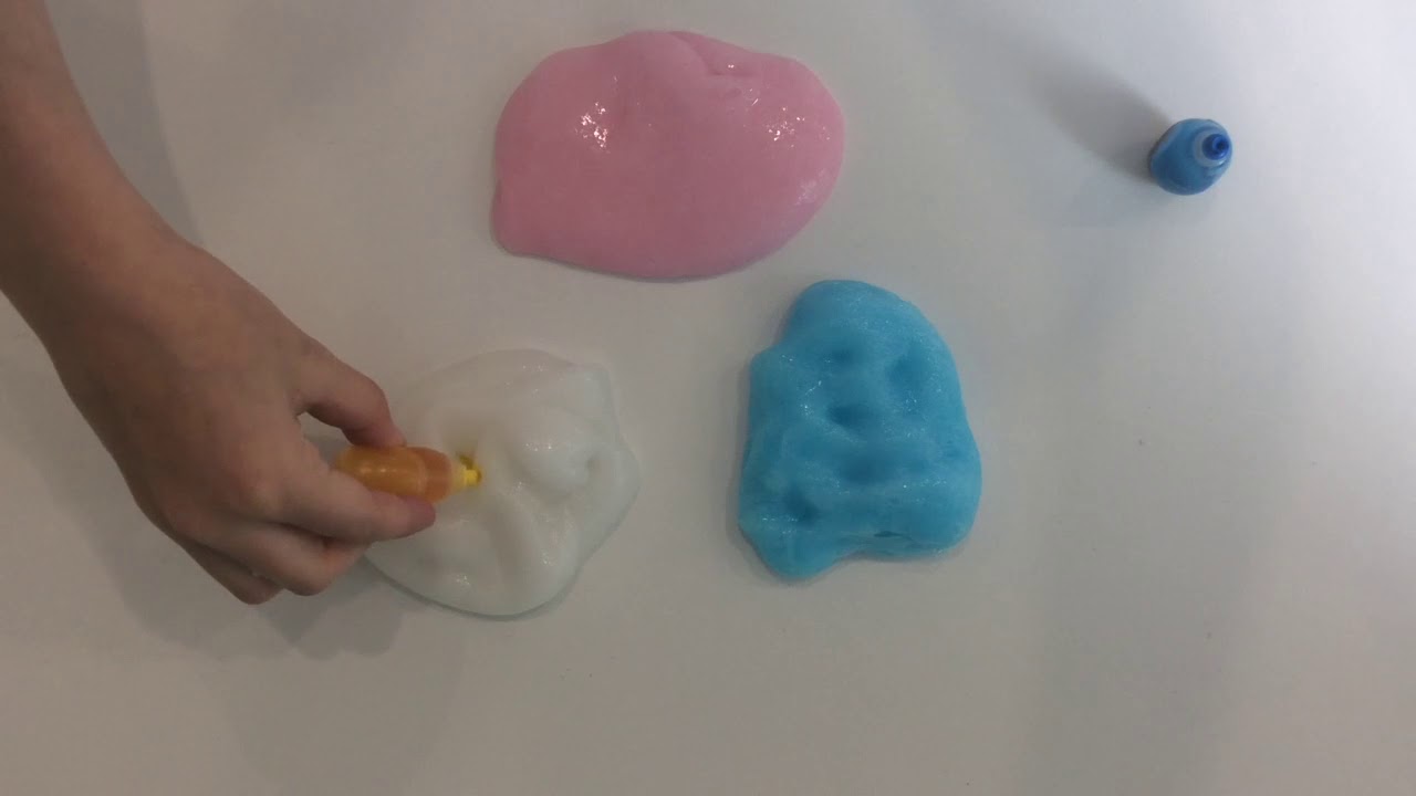 Super Cute Layered Slime!!!!! Summer DIY - YouTube