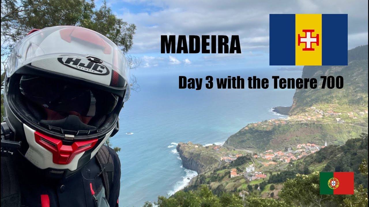 Madeira Day 3 with the Tenere 700, on the Eastern part of the island ...