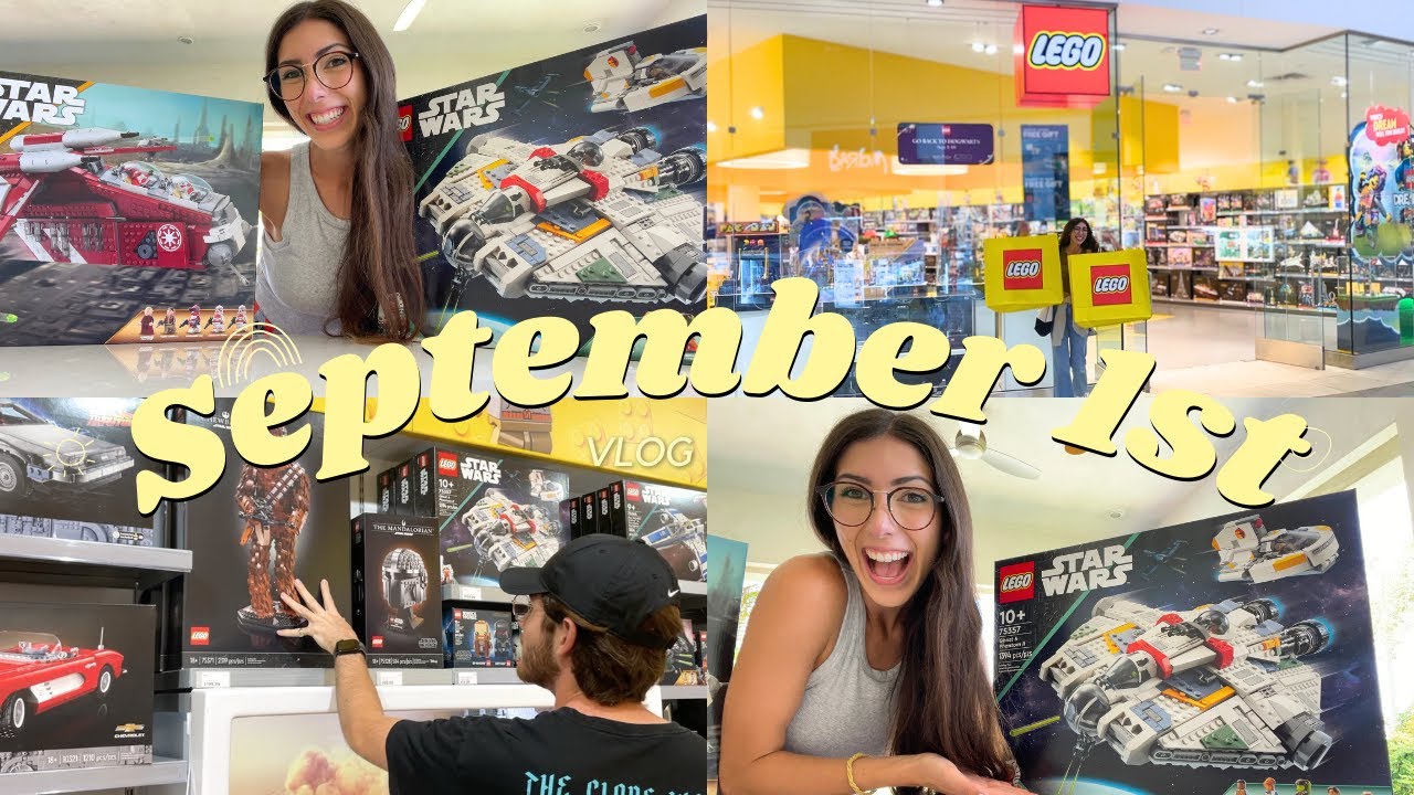 PICKING UP MY LEGO GHOST!! | September 1st LEGO drop - YouTube