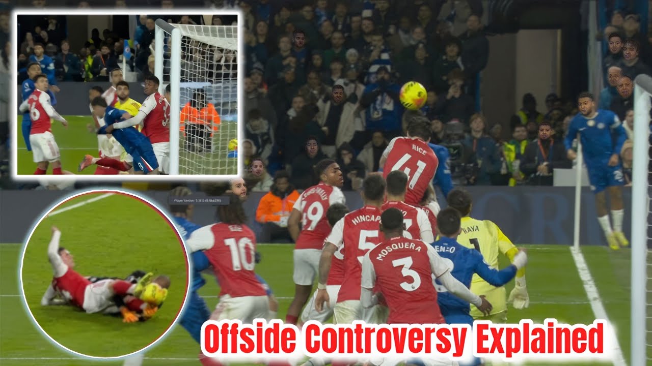 Should Chelsea’s goal have been disallowed for offside? VAR SCANDAL ...