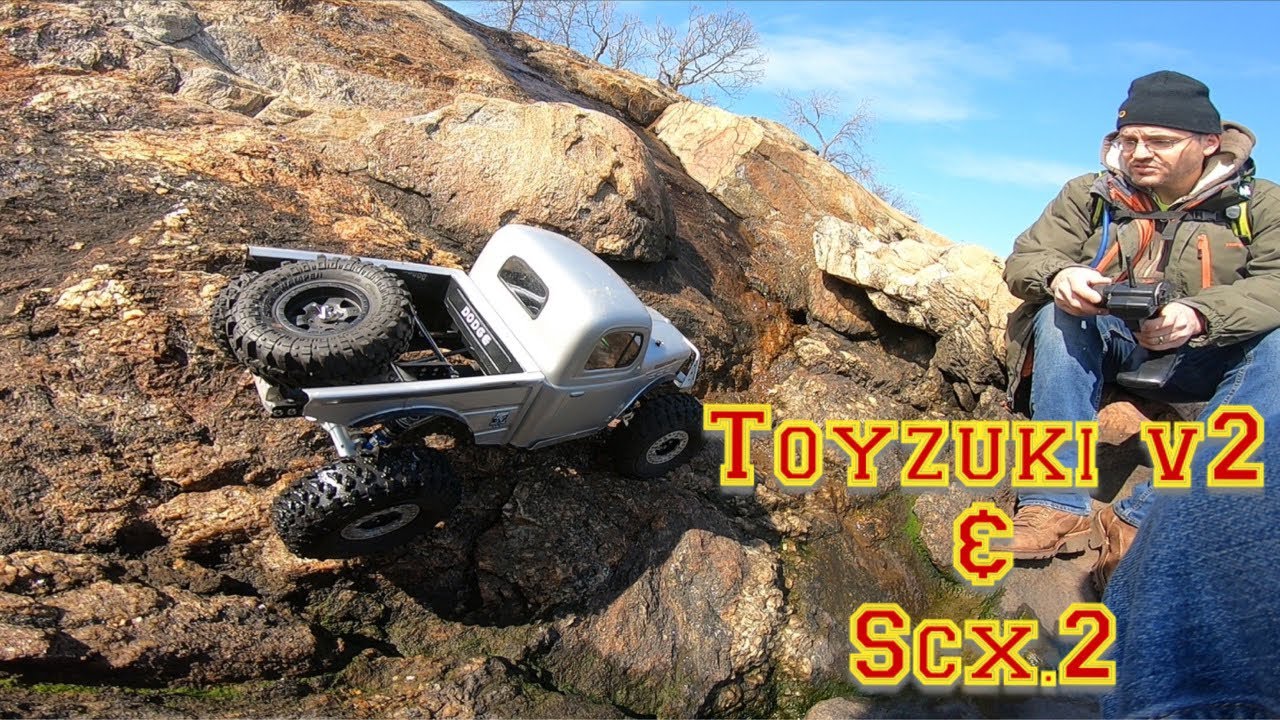 Scx10 ii & toyzuki v2 having some fun. Ottsix x4s and Ottsix 4.19 mt/x ...