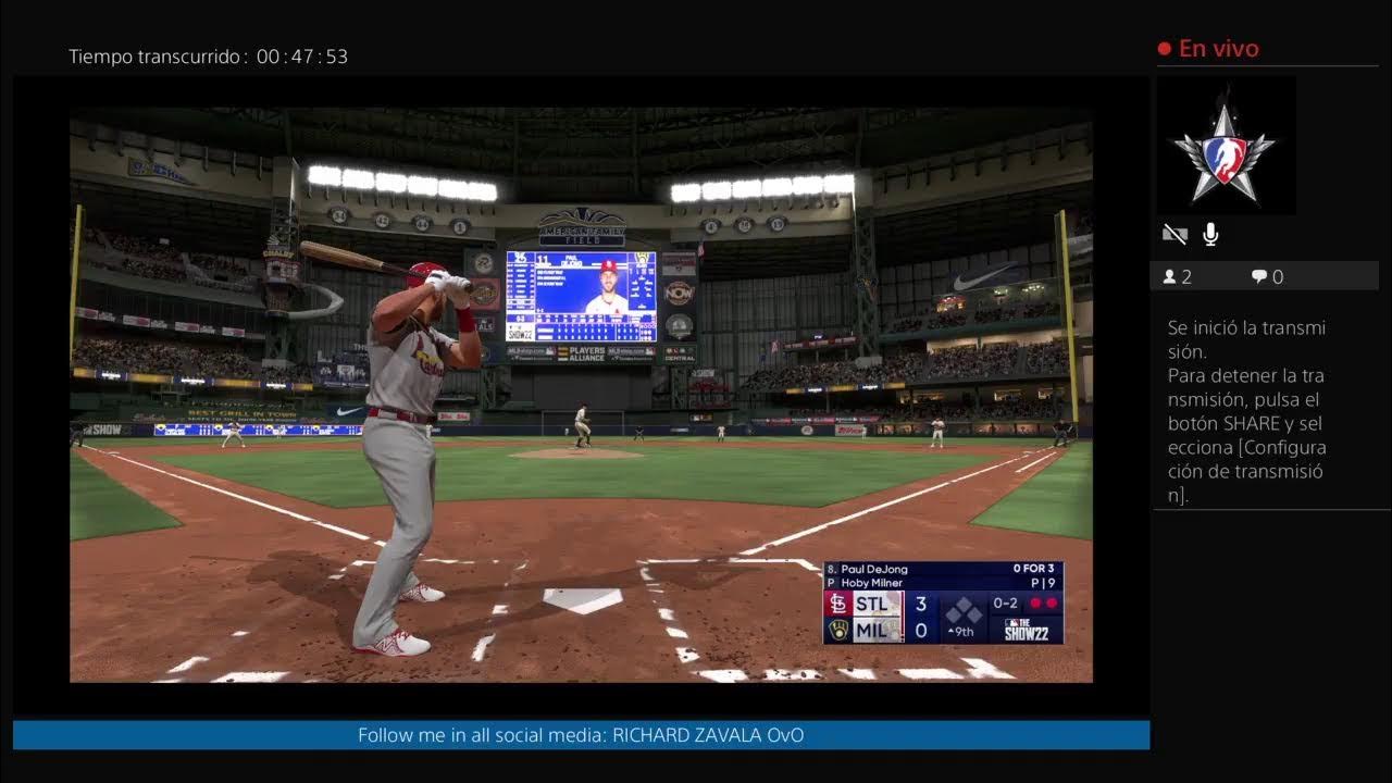 Pronóstico MLB Tuesday Sep/27/2022 Cardinals VS Brewers MLB The Show 22 - YouTube
