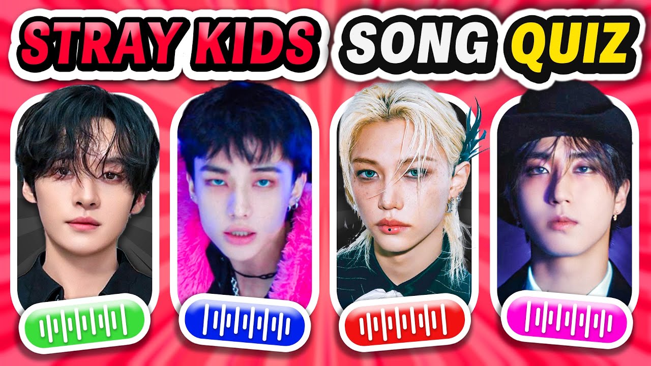 GUESS 70 STRAY KIDS SONGS BY INTRO 🎶 | STRAY KIDS QUIZ ️🖤 - YouTube