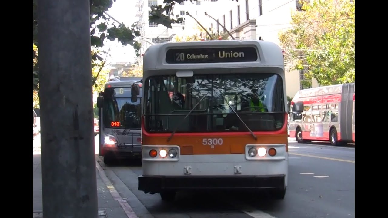 1976 Flyer E800 Trolleybus Ride - YouTube