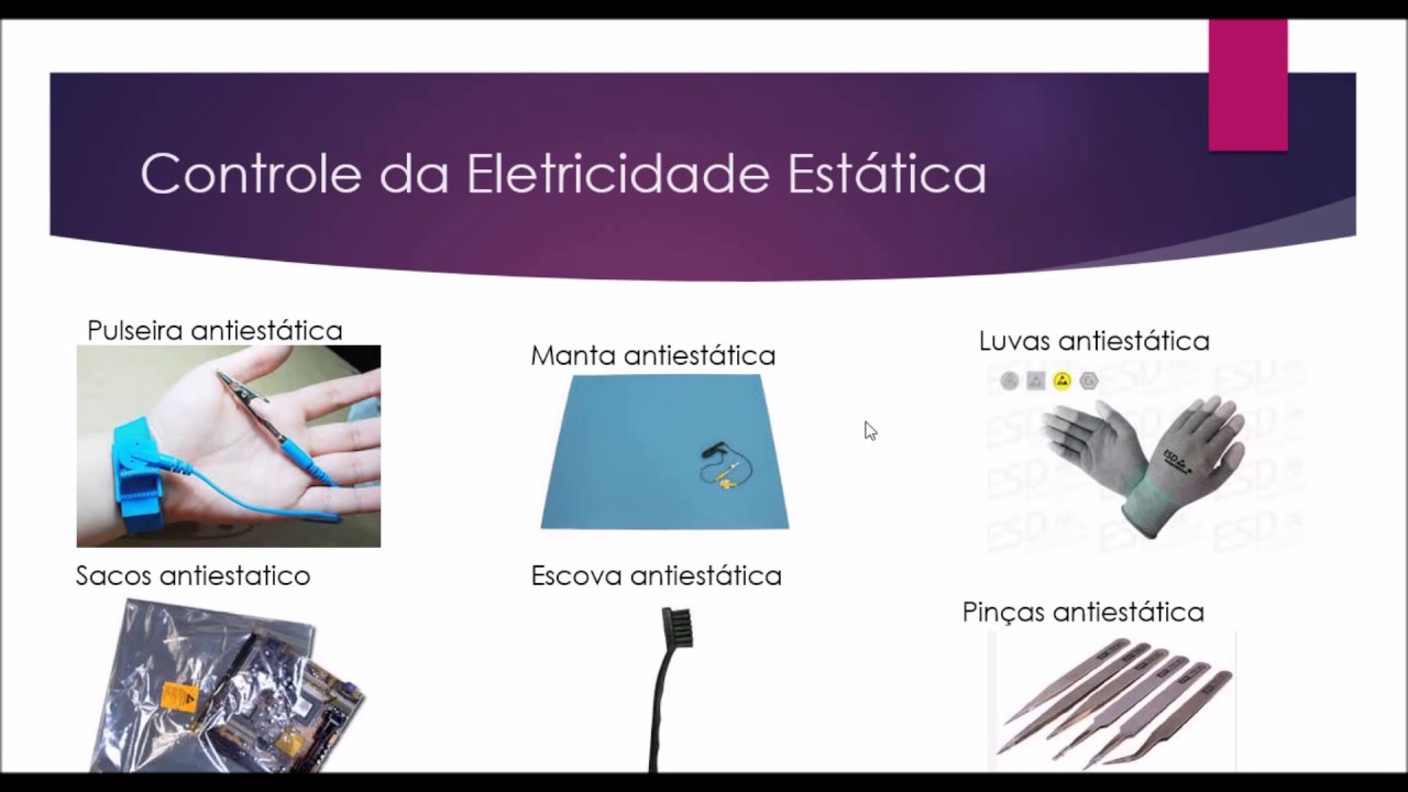 Curso de Eletrônica(Eletricidade estática) Aula 02 - YouTube