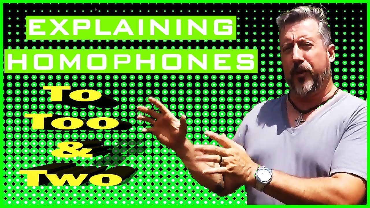 What is the Difference Between: To, Too, & Two? - YouTube