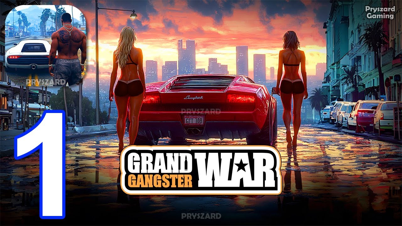 Grand Gangster War - Gameplay Walkthrough Part 1 (iOS, Android) - YouTube